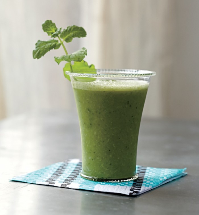 Minty St. Patrick's Day Shake - Jenna Helwig